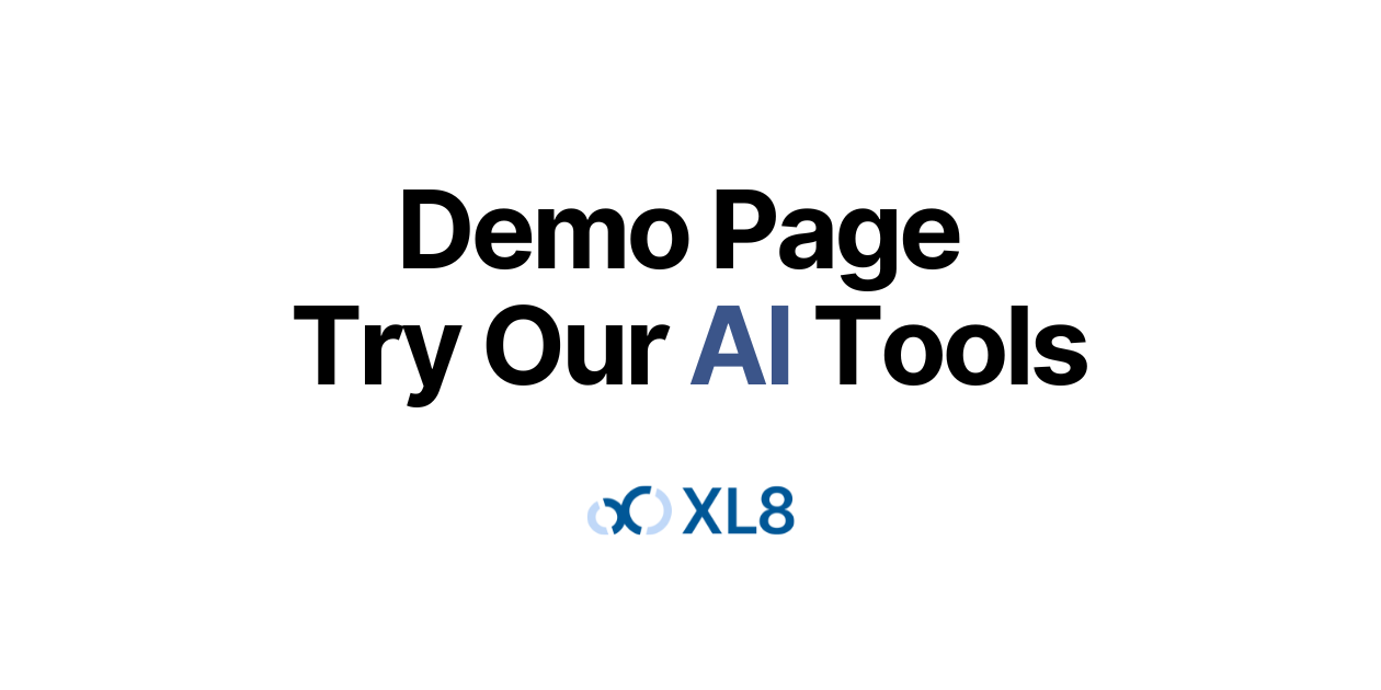 Login - XL8 Demo